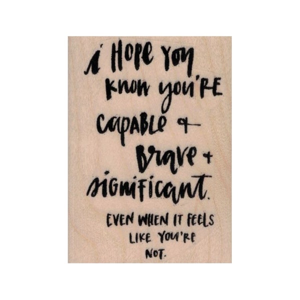 Message Rubber Stamp - Etsy