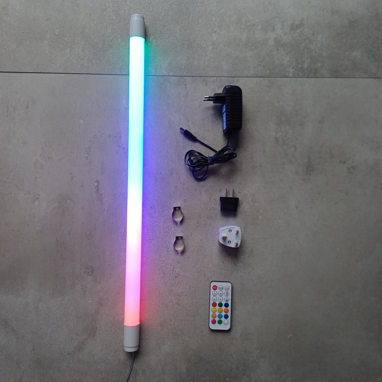 Digital Pixel Glow Tubes, Rainbow Colors - Etsy UK