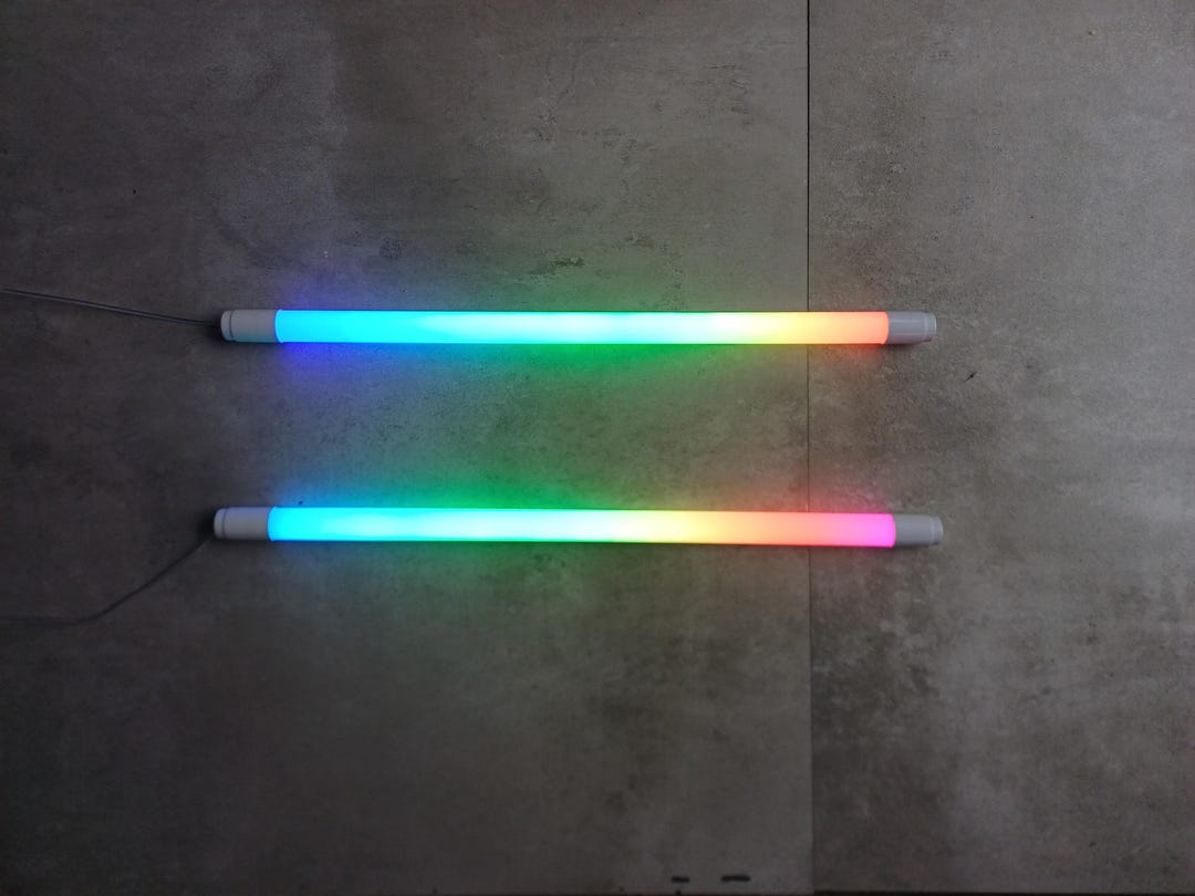 Digital Pixel Glow Tubes, Rainbow Colors - Etsy