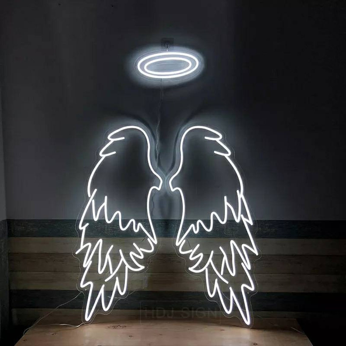 Angel Wings Led Neon Sign - Etsy