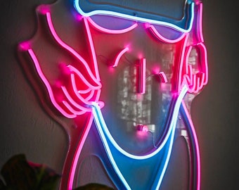 Bikini Led Sign - Etsy