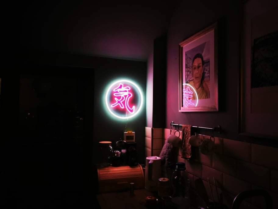 氣 Chi Chinese Led Neon Sign - Etsy