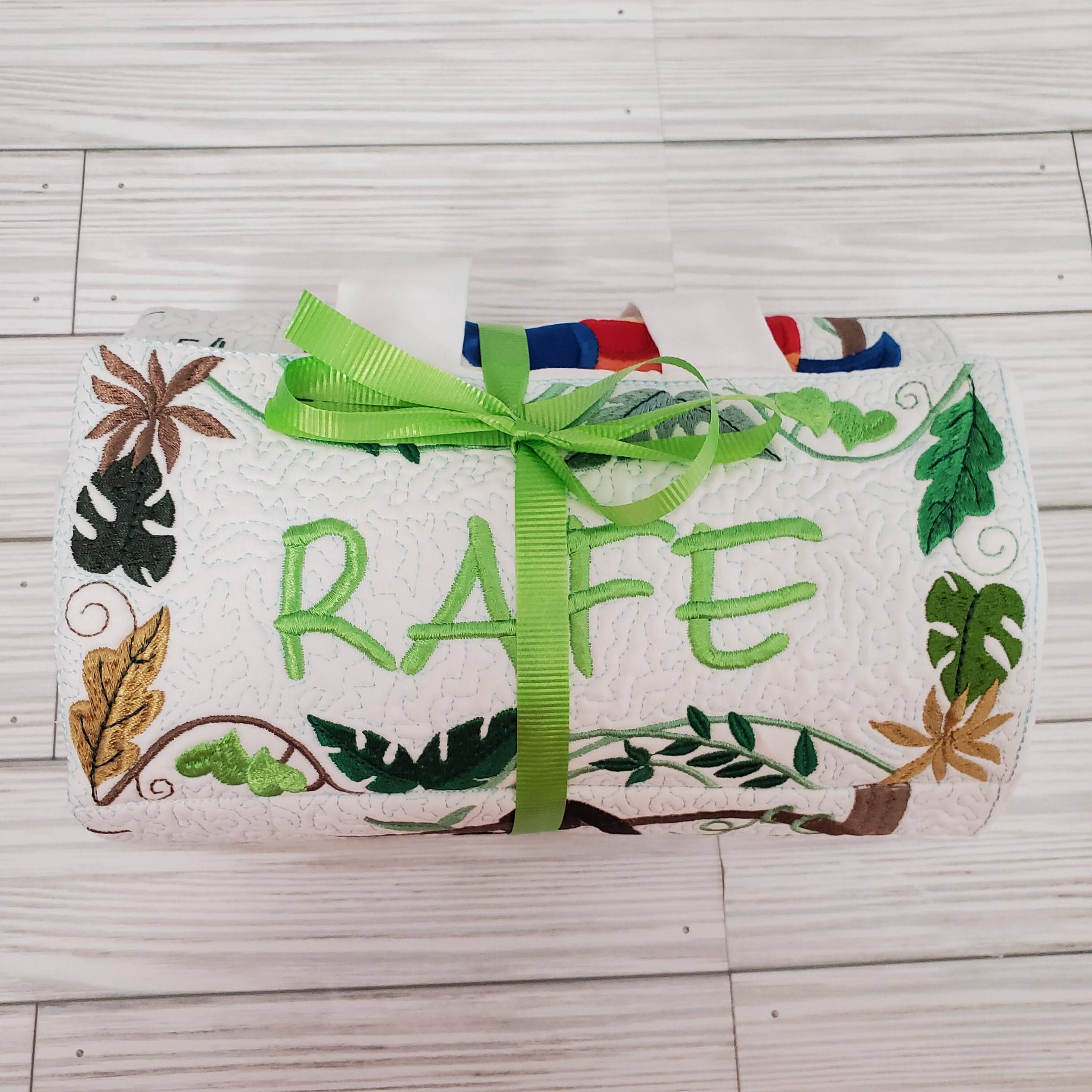 Personalized Embroidered Growth Chart-quilted Chart, Appliqued Growth ...