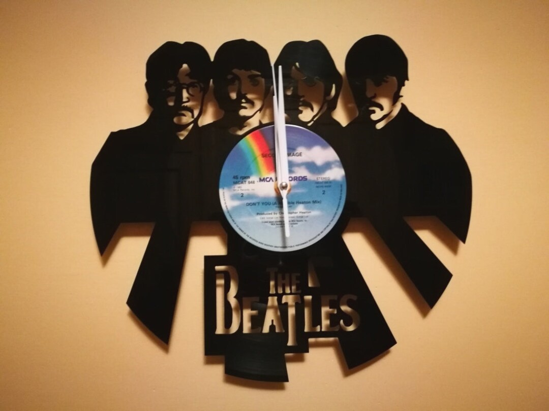 Pack of 7 the Beatles Clock Designs for Laser Cutting - Etsy