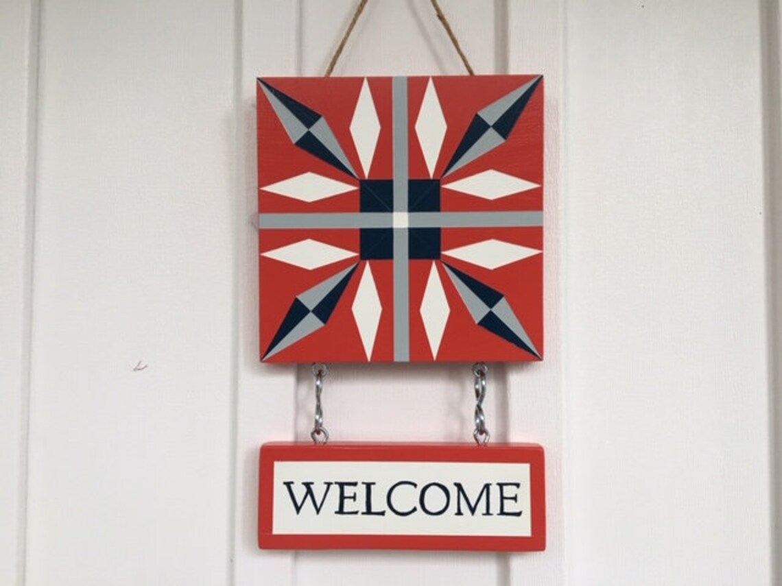 Barn Quilts / Mini Barn Quilts / Wood Signs / Welcome Signs / in Stock ...