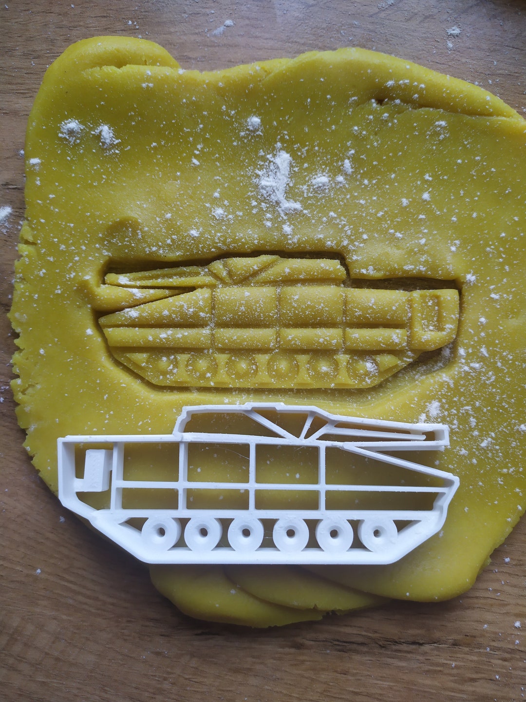 NEW Similar to Panzer Lynx Cookie Cutter Shape Cutter Salt Dough Combat ...