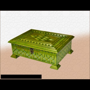 Wooden Quran Holder, Bible Bookshelf, Red Quran Storage Box,calligraphy ...