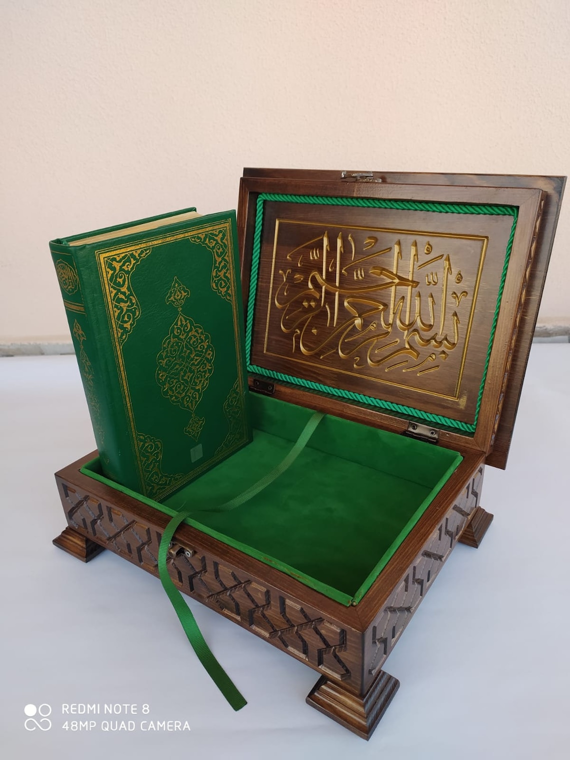 Wooden Portable Quran Box Desktop Book Reading Stand Rihal | Etsy