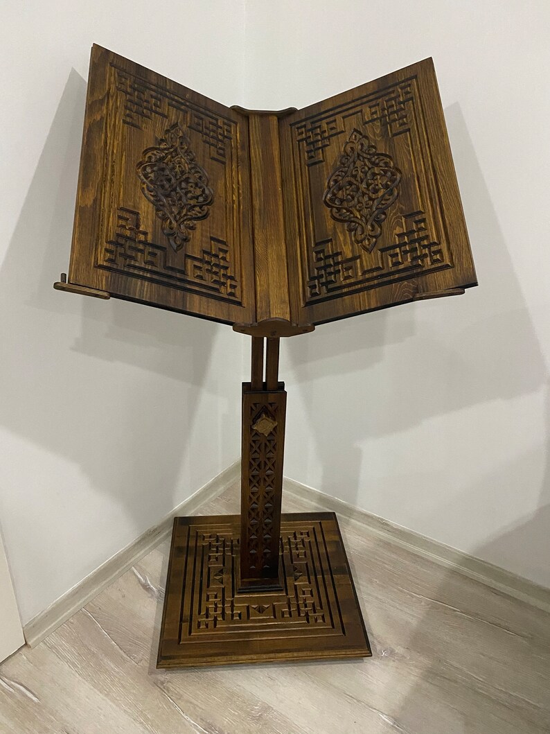 Extra Large Adjustable Wooden Quran Table Maximum Height - Etsy UK