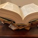 Wooden Book Stand, Hand Carved Design for Quran and Bible Reading ...