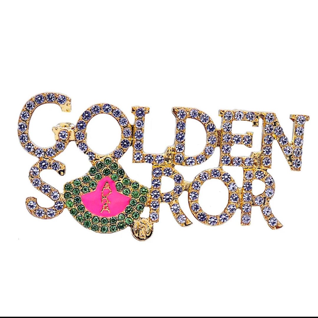 Golden Soror Pin - Etsy
