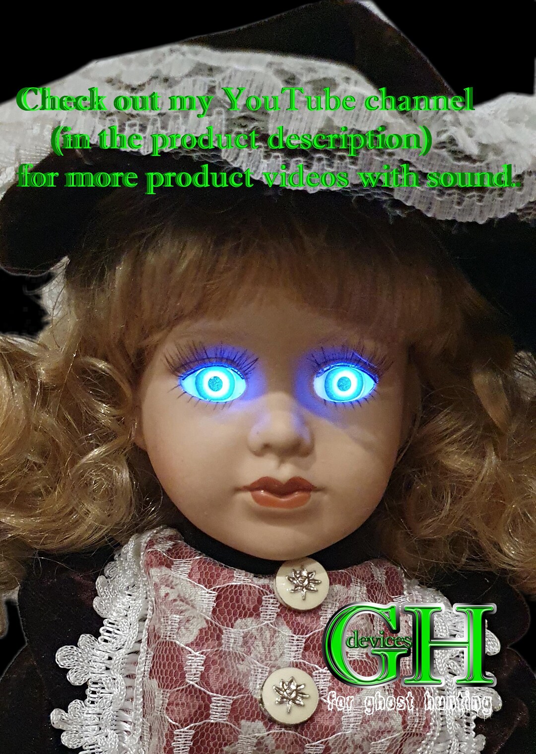 Emf Doll Tiffany~emf~music Box,ghost Detector,ghost Huting,ghost Sensor ...