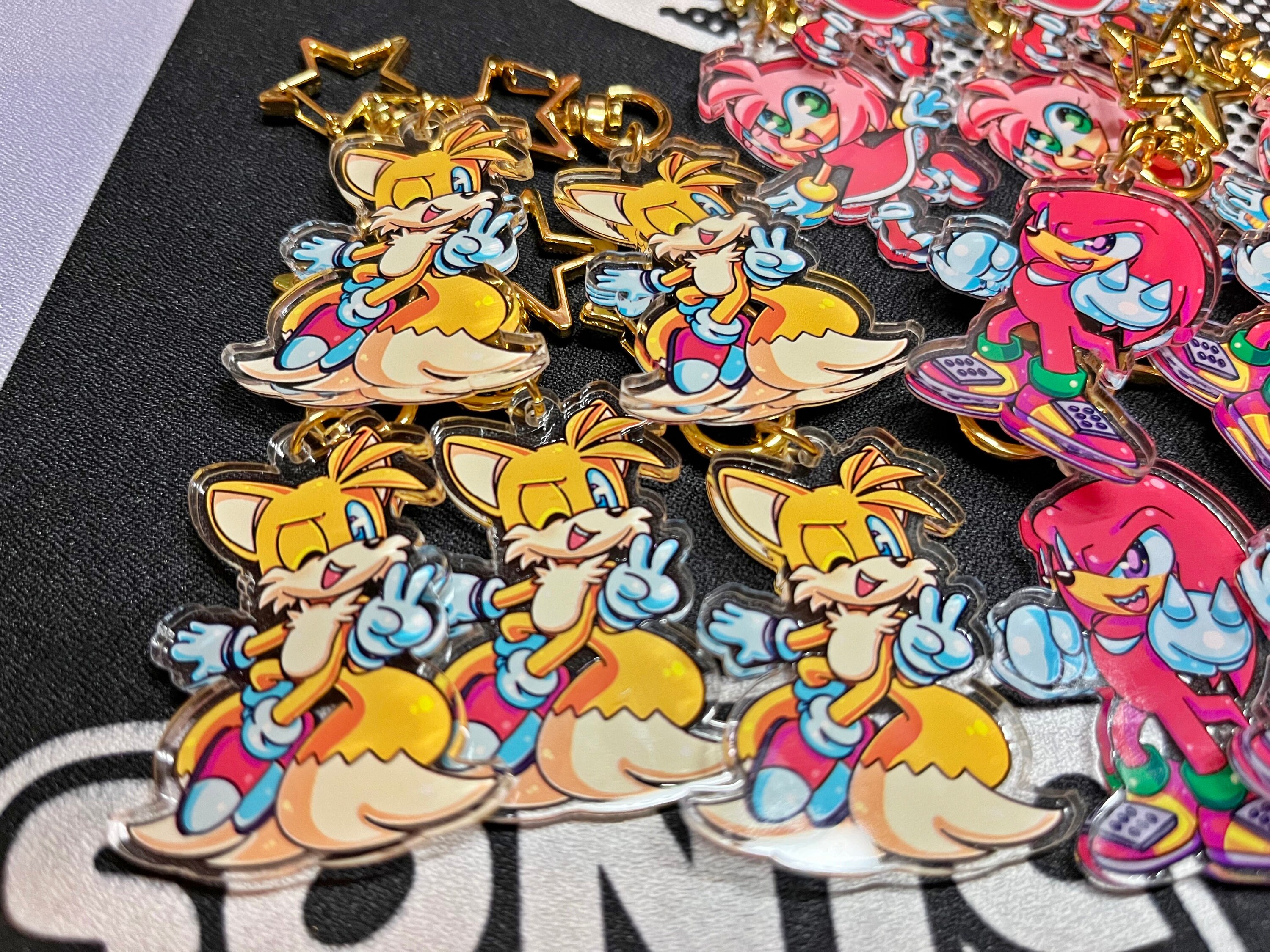 TAILS AMY KNUCKLES Keychains - Etsy