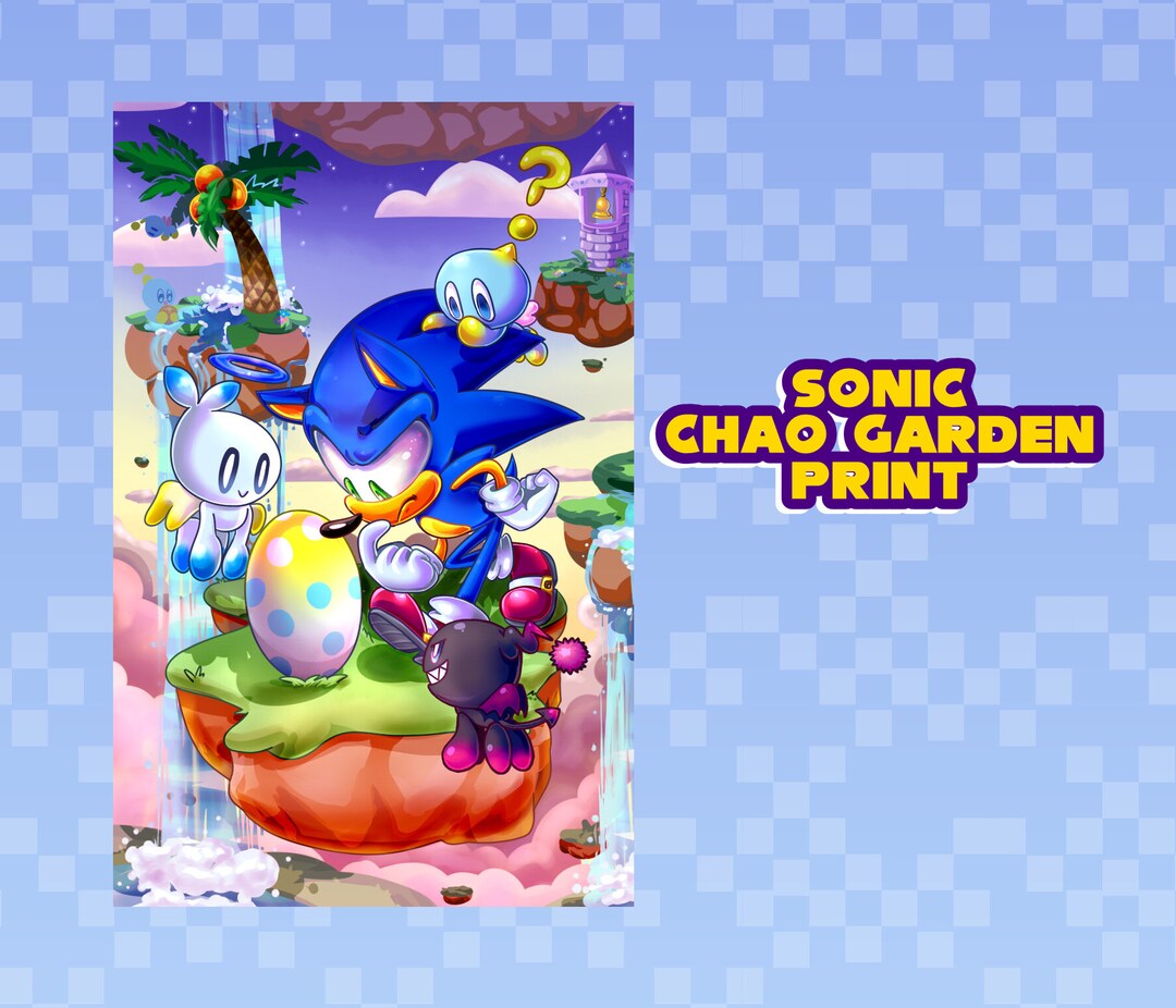 Holographic Chao Island Poster - Etsy