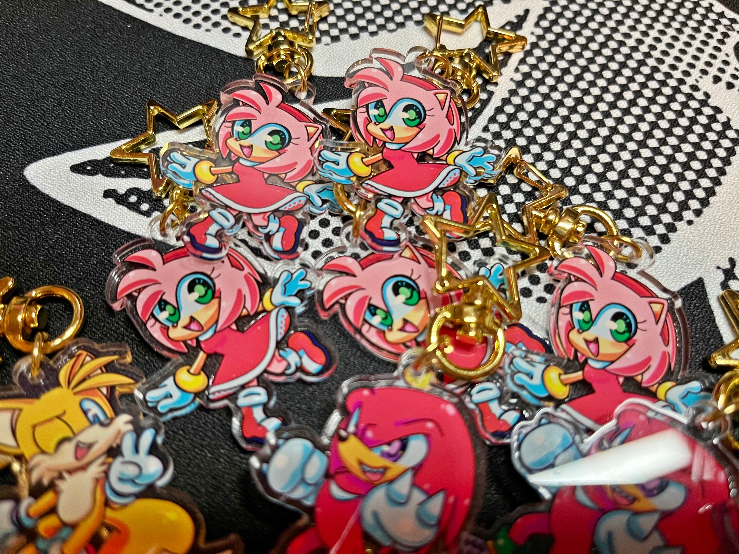 TAILS AMY KNUCKLES Keychains - Etsy