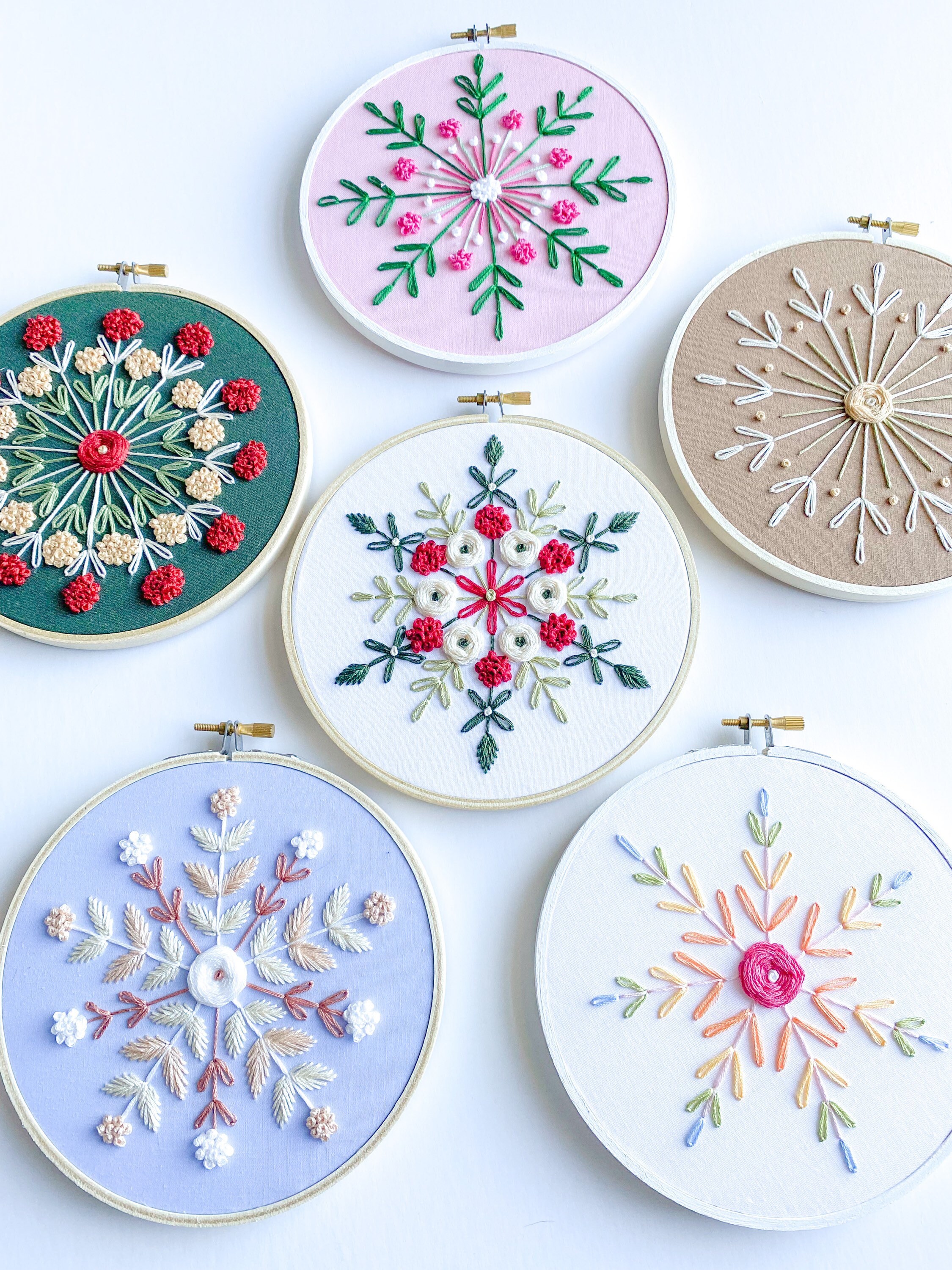 Festive Snowflake Bundle Patterns - Etsy
