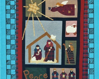 Nativity Quilt Wall Hanging Pattern - Etsy