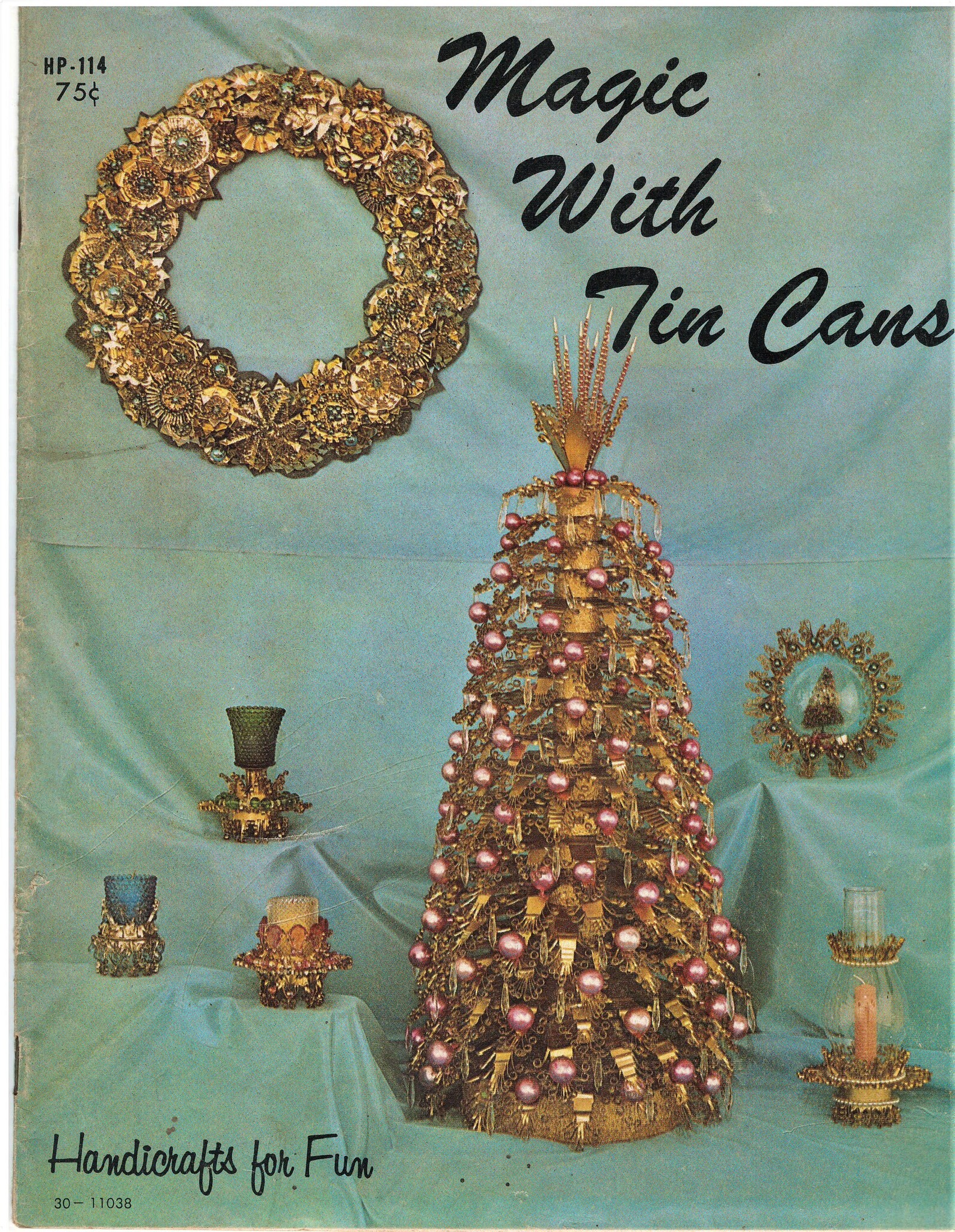Vintage 1960s Handicrafts for Fun magic With Tin Cans Booklet HP-114 Over 12 Projects and ...