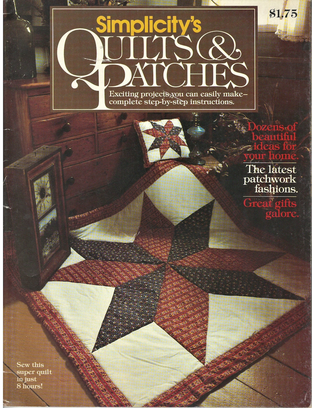 Vintage Simplicity's "quilts & Patches" Exciting Projects, Easily Made ...