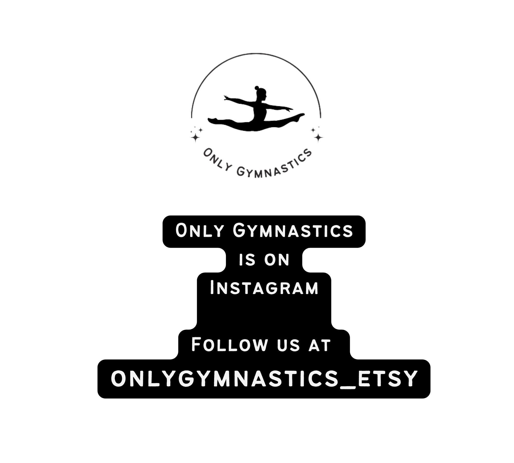 Customized Gymnastics Bag Tag Gymnastics Checklist Name Tag With ...
