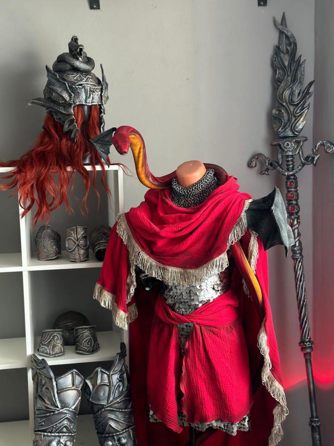Full Set Cosplay Messmer the Impaler From Elden Ring - Etsy