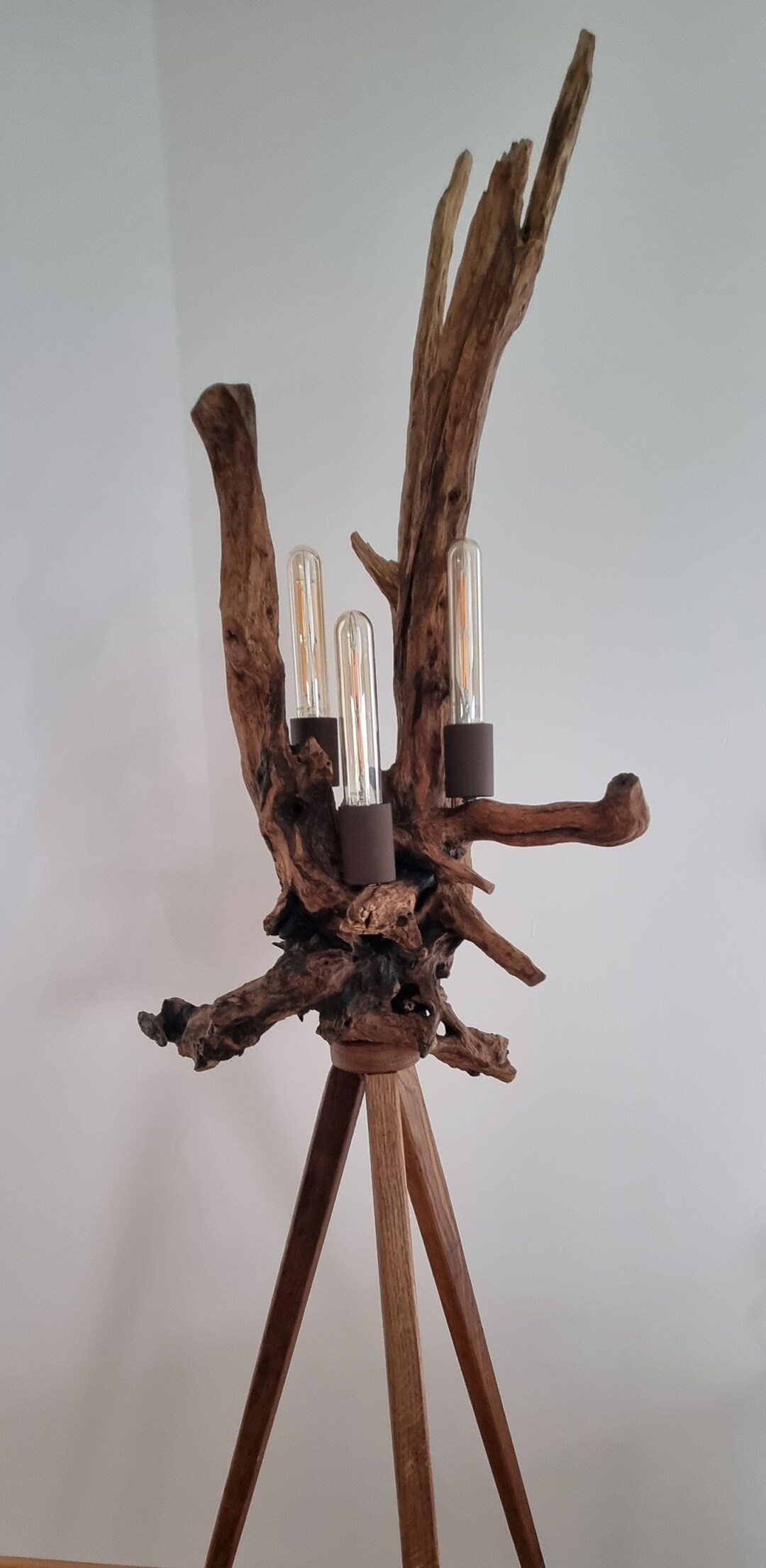 Self Standing Wooden Decorative LED Lamp for Modern Living Spaces - Etsy