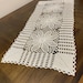 Handmade Crochet Table Runner W/ Flowers - Etsy