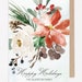 Winter Watercolor Christmas Card, Personalized Christmas Card With ...