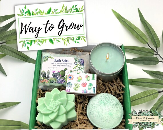 Way to Grow Gift Box Promotion Job Congrats Congratulations - Etsy
