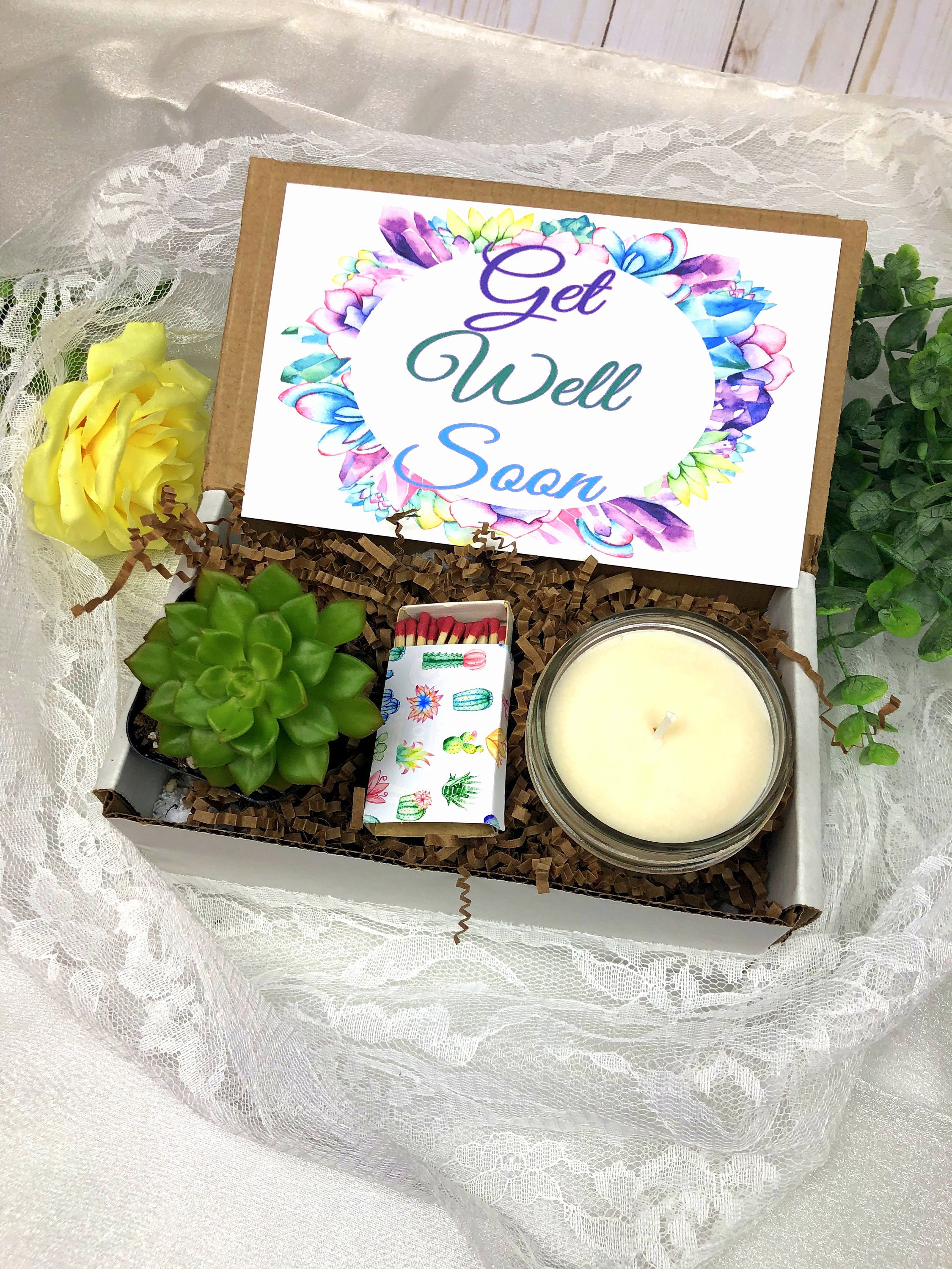 Get Well Soon Get Well Soon Gift Box Sympathy Gift Box | Etsy