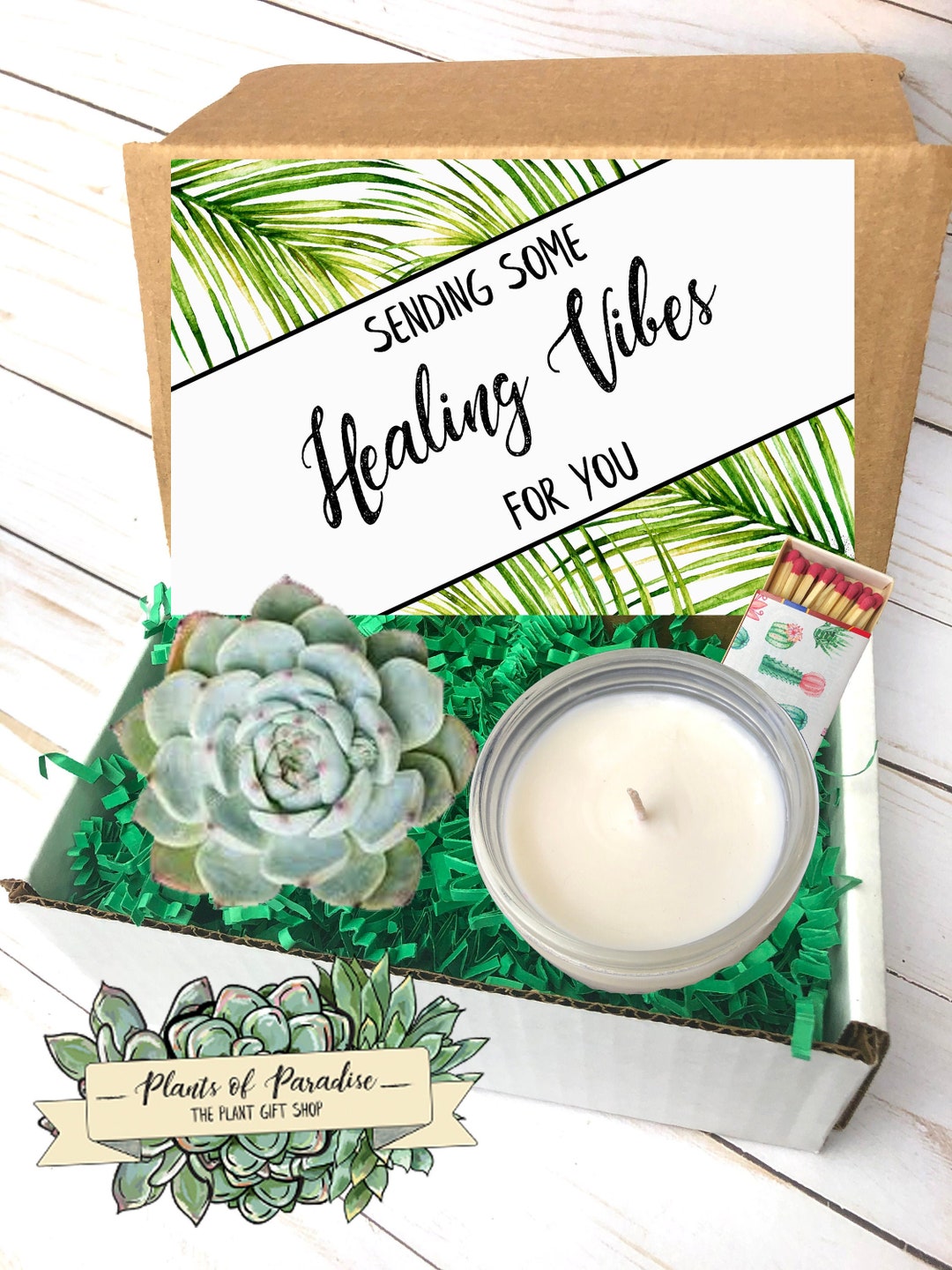 Sending Healing Vibes Gift Box Surgery Recovery Friend Present Cheer up ...