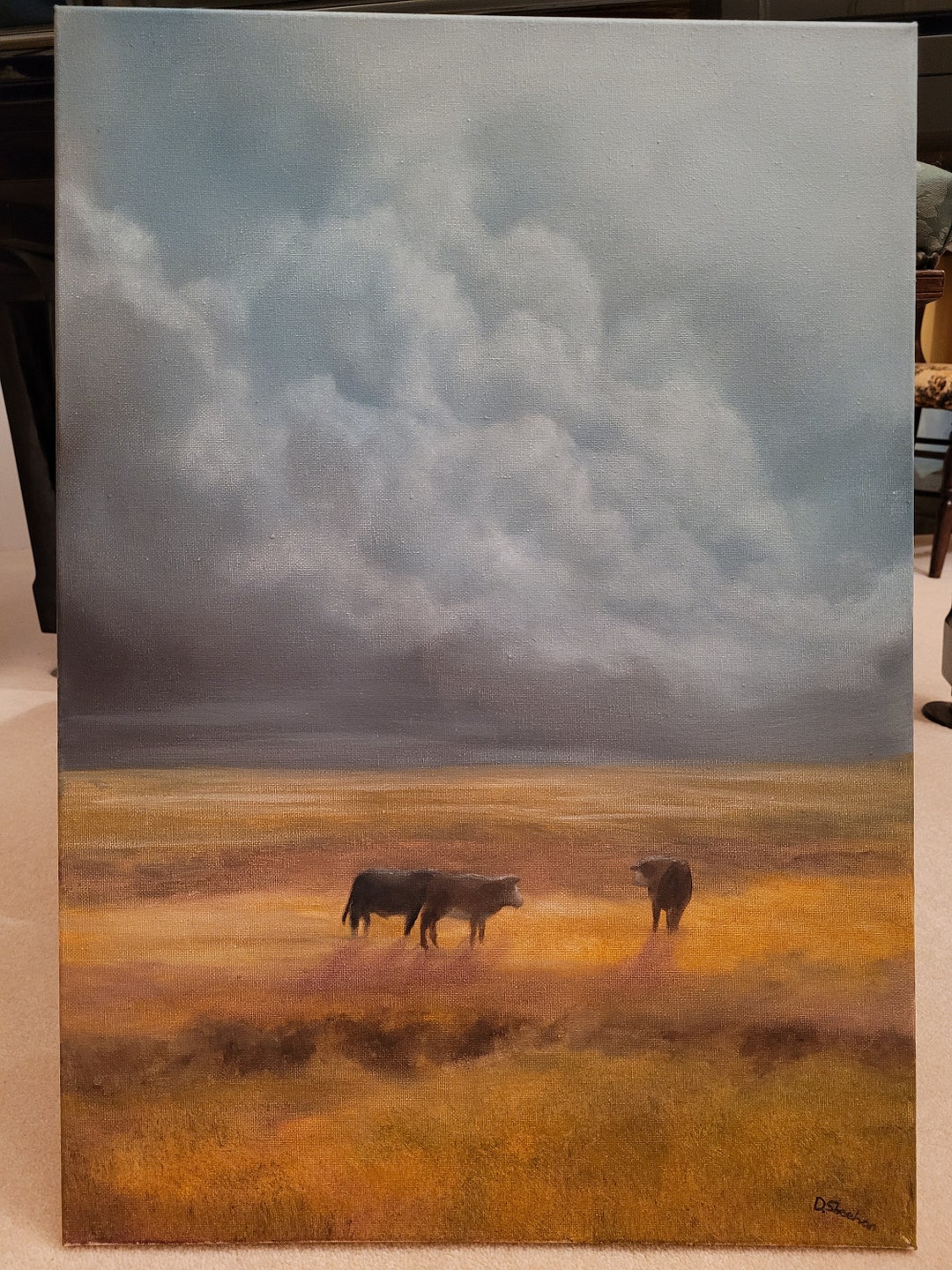 Original Oil Painting Irish Scene Banteer Co. Cork - Etsy