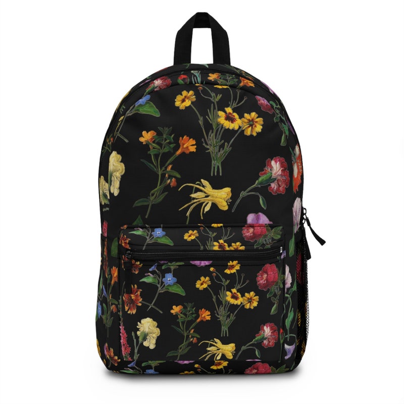 Floral Backpack - Etsy