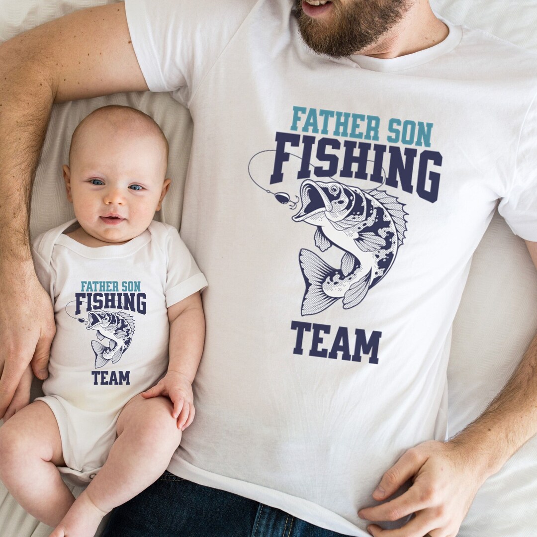 Father Son Fishing Shirts Matching Father and Son Fishing, Father Son ...
