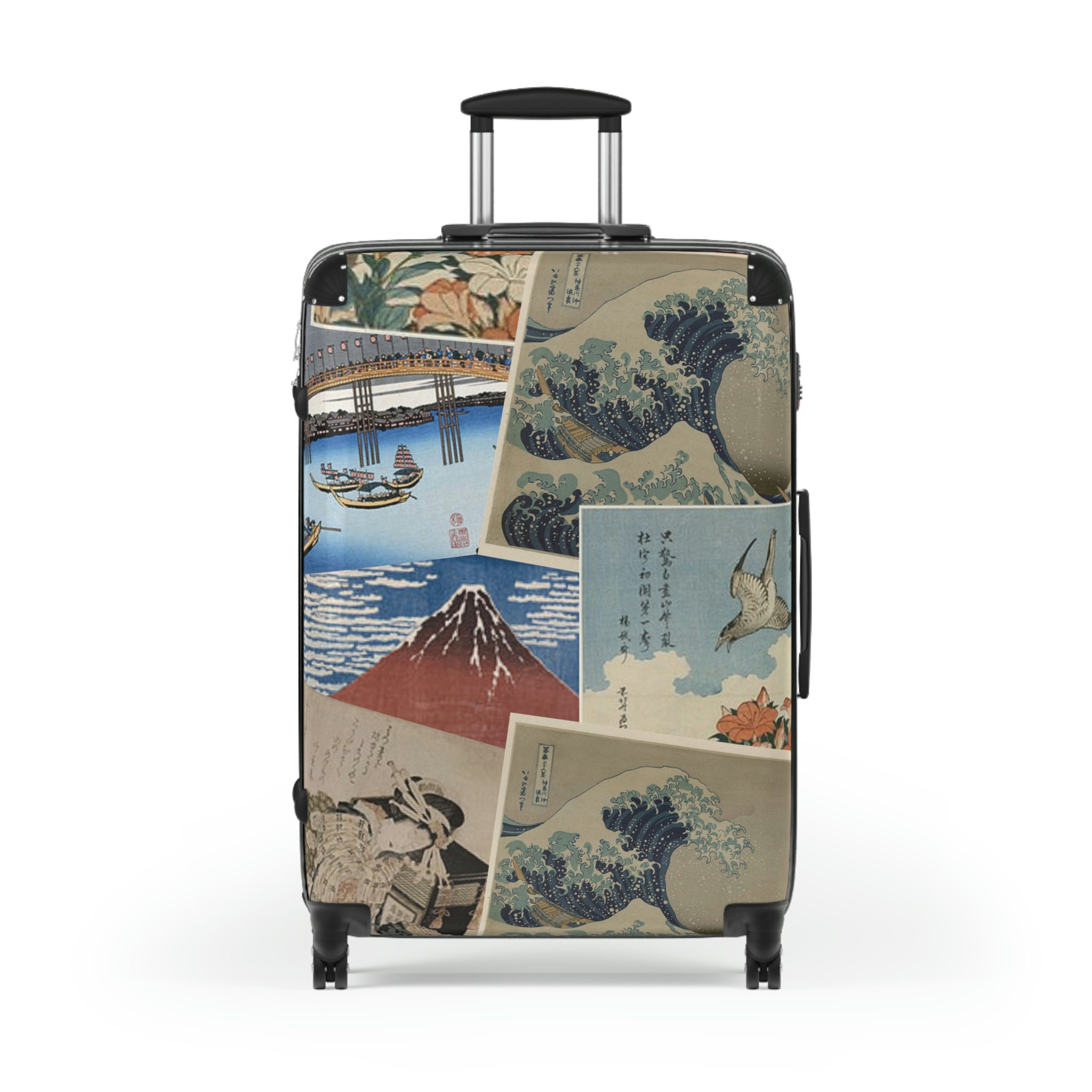 Hokusai Carry On Suitcase with Wheels, Japanese Art Suitcases sold by ...