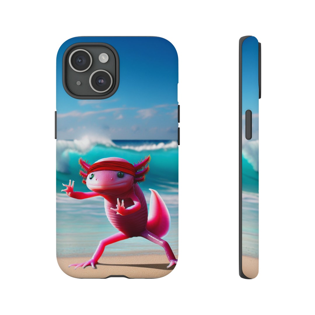 Axolotl Phone Case, Cute Axolotl Gift for Axolotl Lover, Android Phone ...