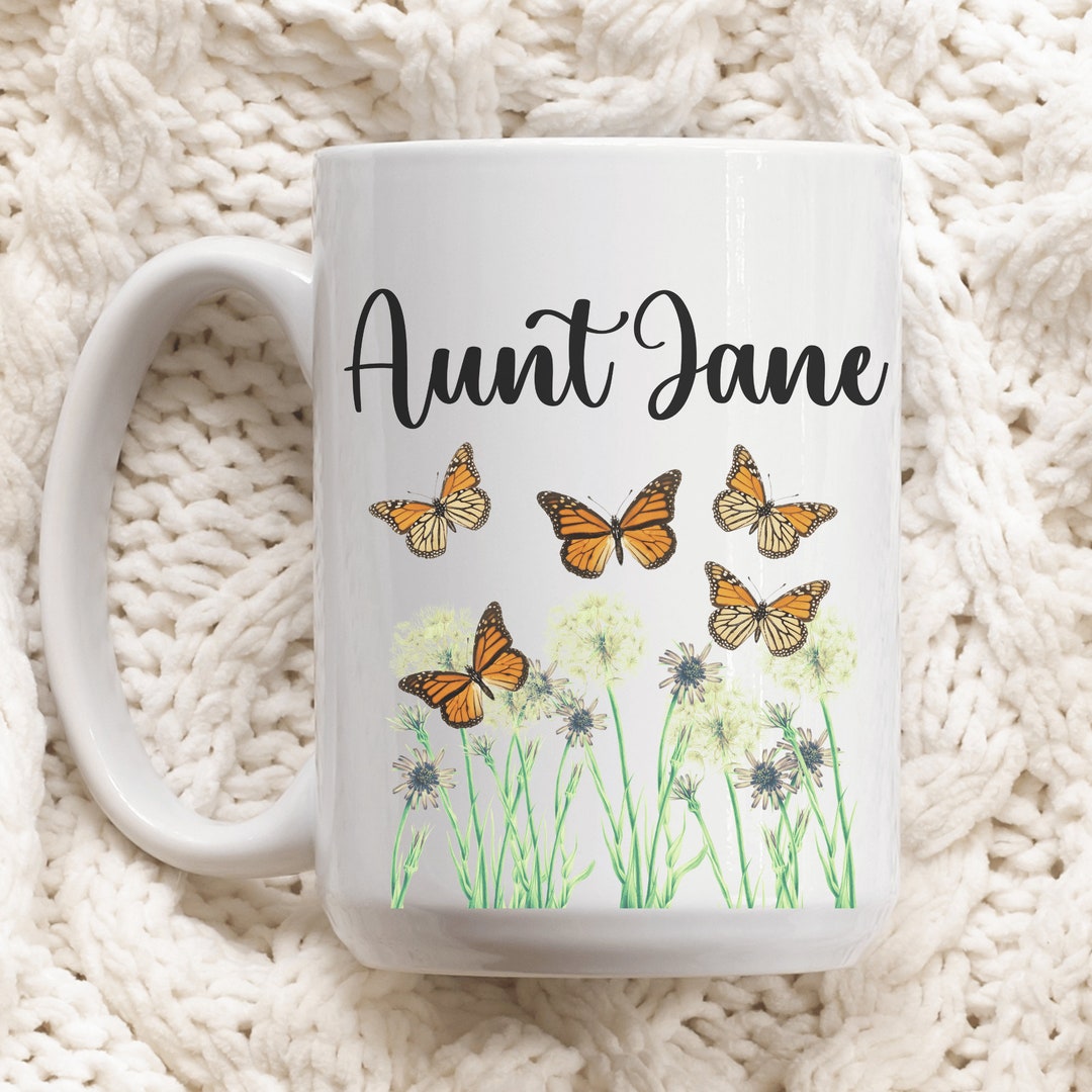 Custom Aunt Mug Personalized Mug Gift for Aunt Coffee Cup Gift From ...