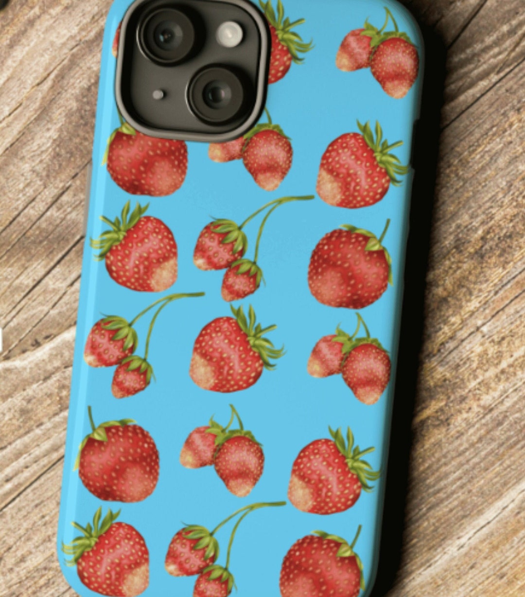 Cute Strawberry Phone Case, Strawberry Phone Case, Cute Fruit Phone ...