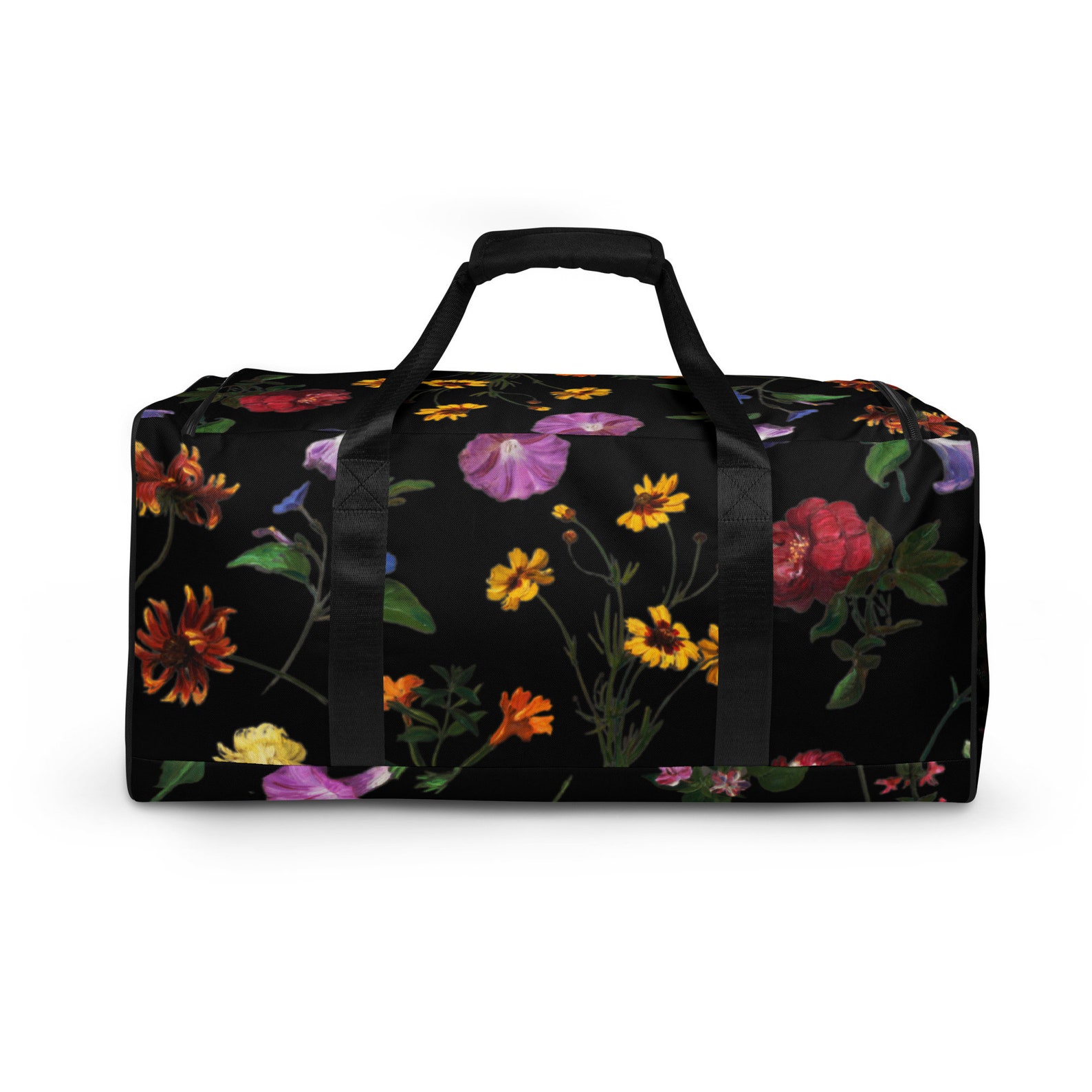 Floral Wildflower Duffel Bag Duffel Bag Floral Dancing Bag - Etsy