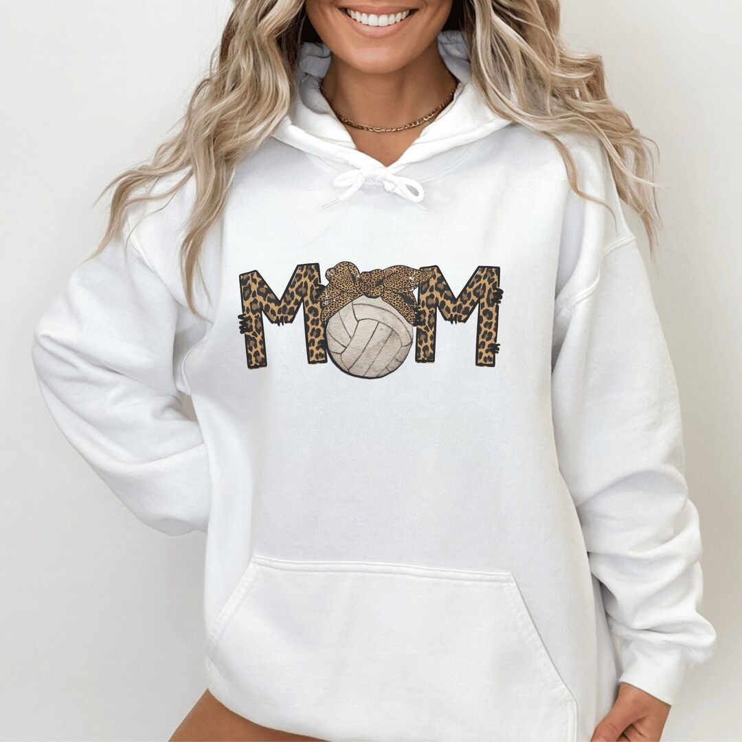Mom Volleyball Hoodie, Mom Volleyball Shirt, Volleyball Hoodie ...