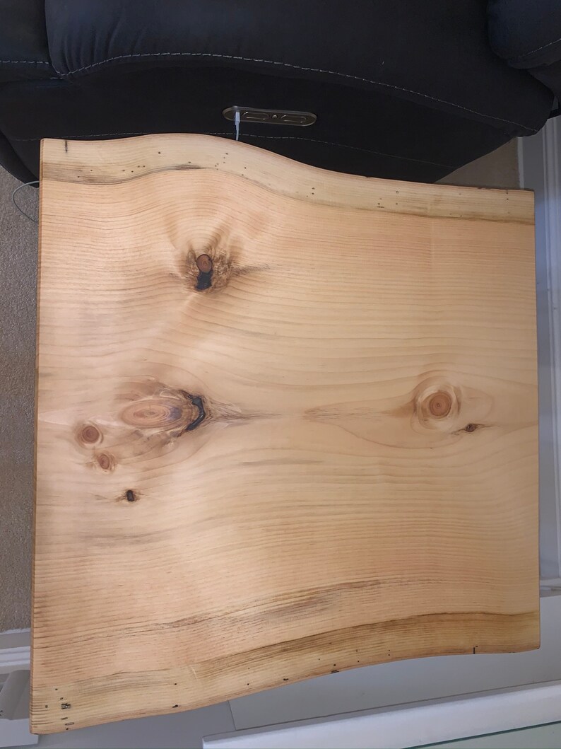 Eastern White Pine Slab End Table Set - Etsy