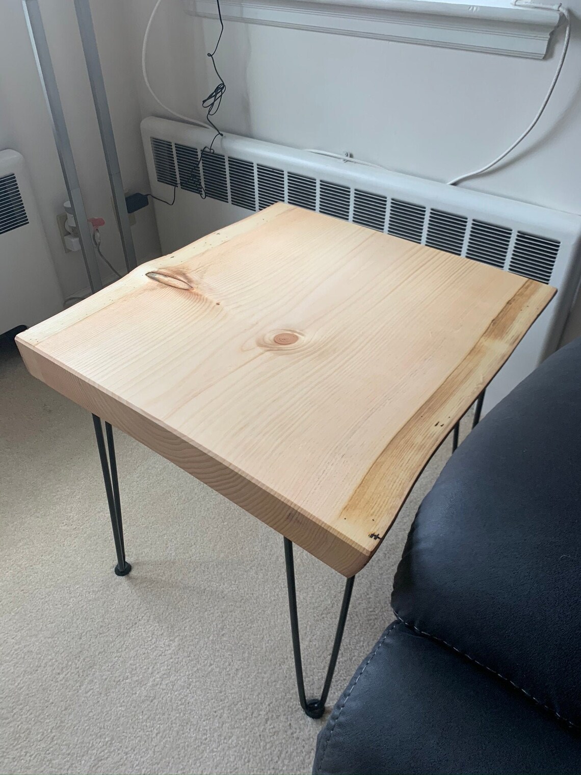 Eastern White Pine Slab End Table Set - Etsy