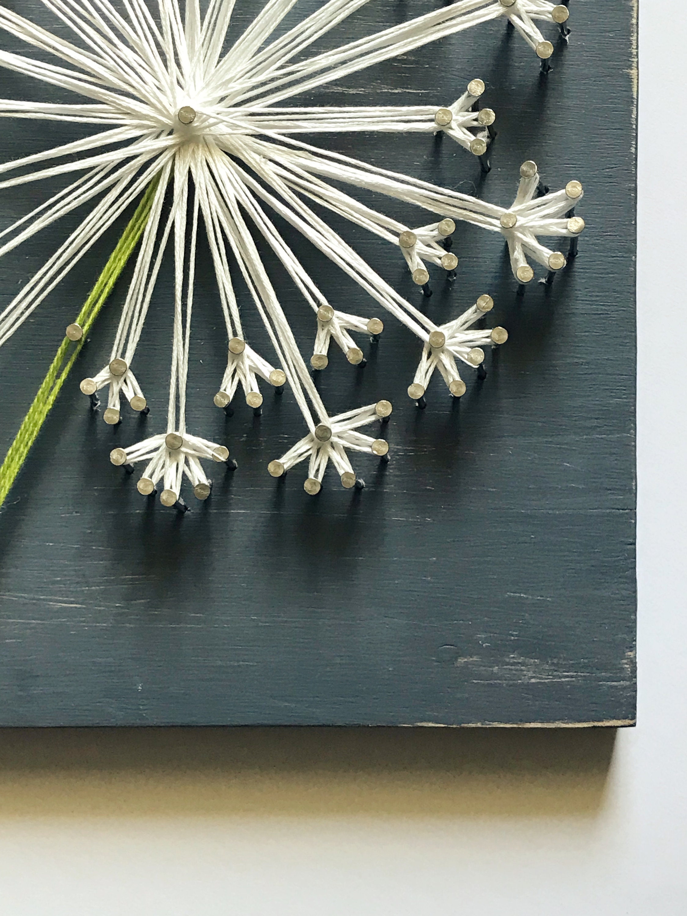 Dandelion String Art Perfect for Everyday Home Decor, Wood Signs, Gift ...