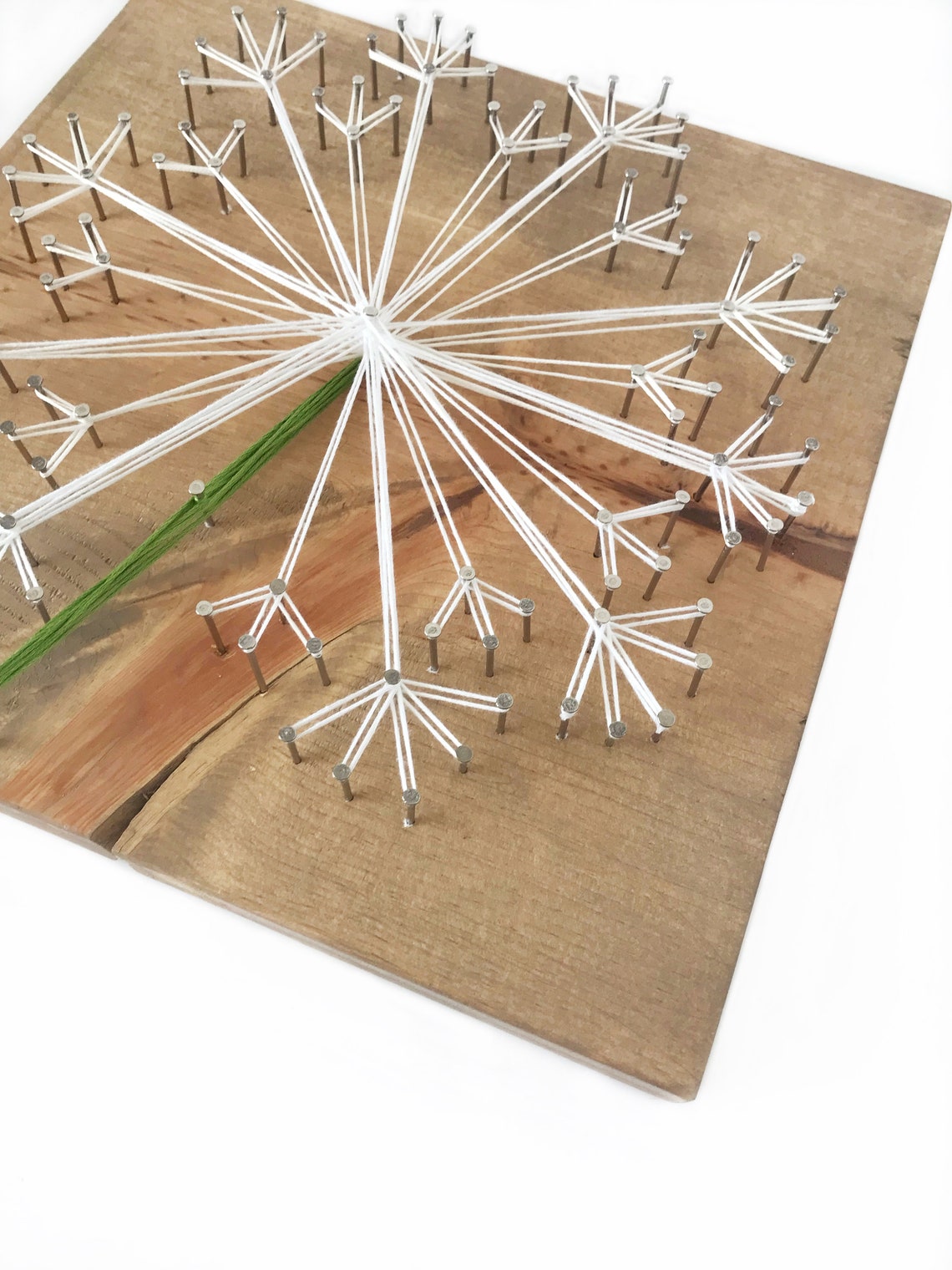 Stained Dandelion String Art Perfect for Everyday Home Decor - Etsy