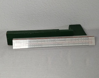 Vintage Faber Castell Elektro 1/98 Slide Rule Made in Germany 1930s ...