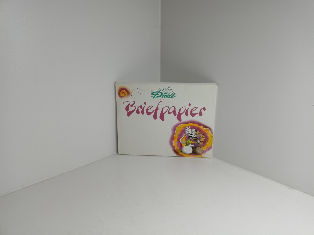 Diddlmaus Diddl Mouse Writing Paper 7 Sheets 7 Envelopes Diddel Mouse ...