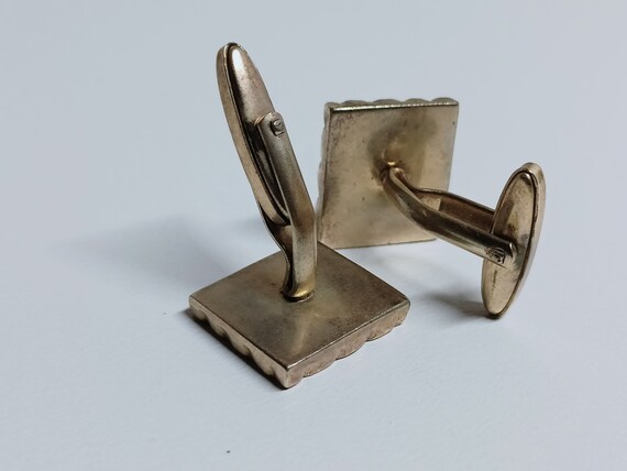 Cufflinks Brutalist Style - Gem