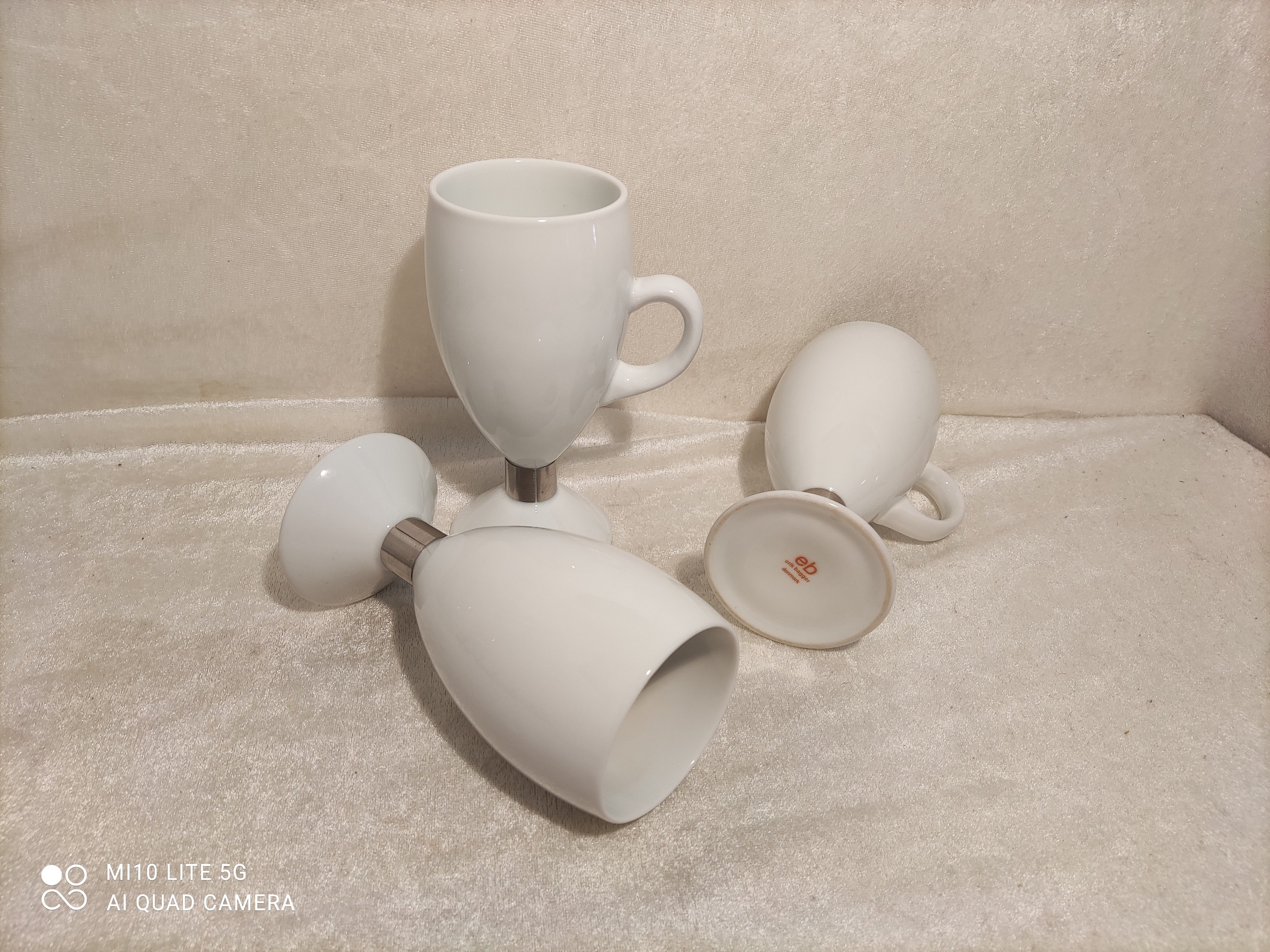 EB Erik Bagger Design Denmark 3 Porcelain Mug With Handle by | Etsy