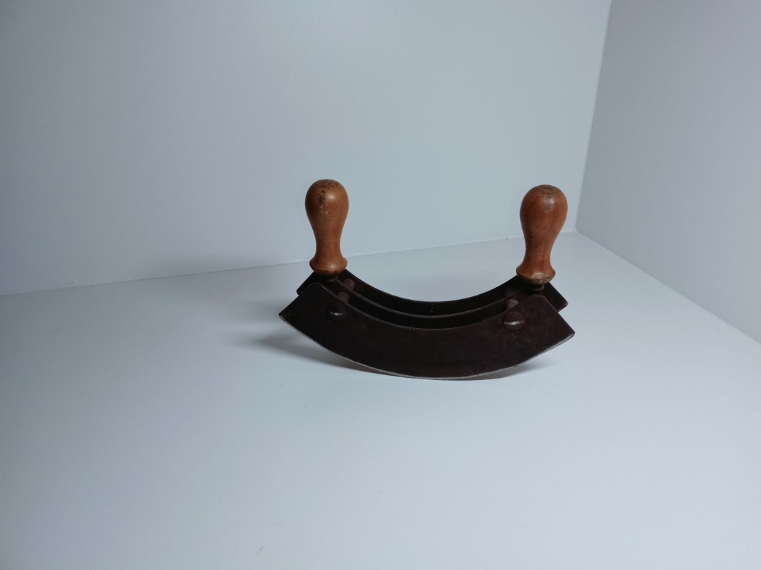 Herb Hoe Kitchen Rocker Herb Rocker Kitchen Hoe Double Blade Kitchen ...