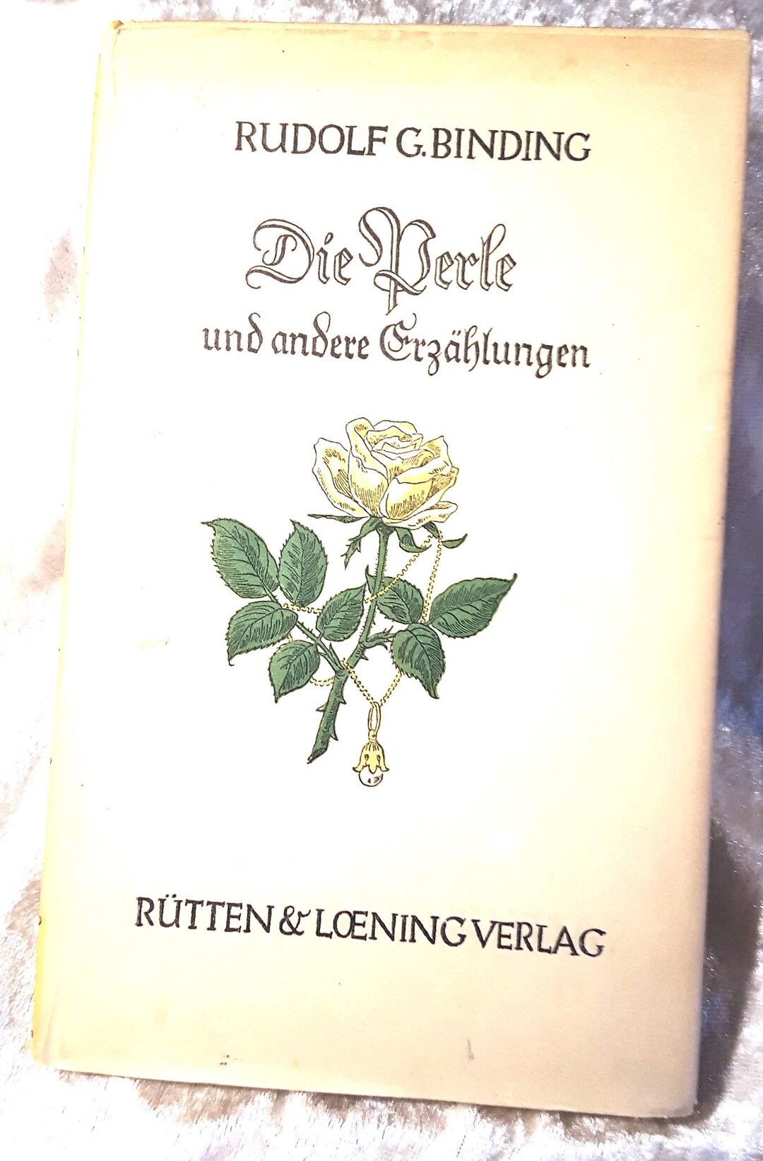 Vintage Book by Rudolf Binding the Pearl From 1941 - Etsy